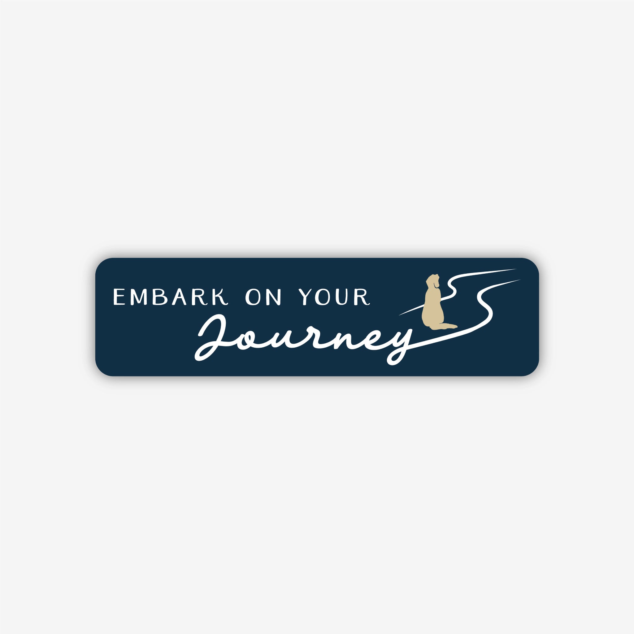 Embark on Your Journey Bumper Sticker – Cap & Jack